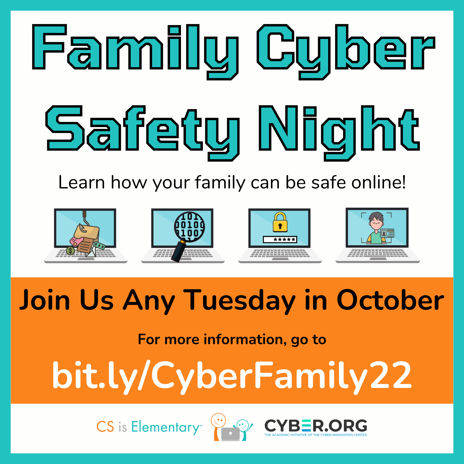 Event Confirmation | Family Code Night | CS is Elementary