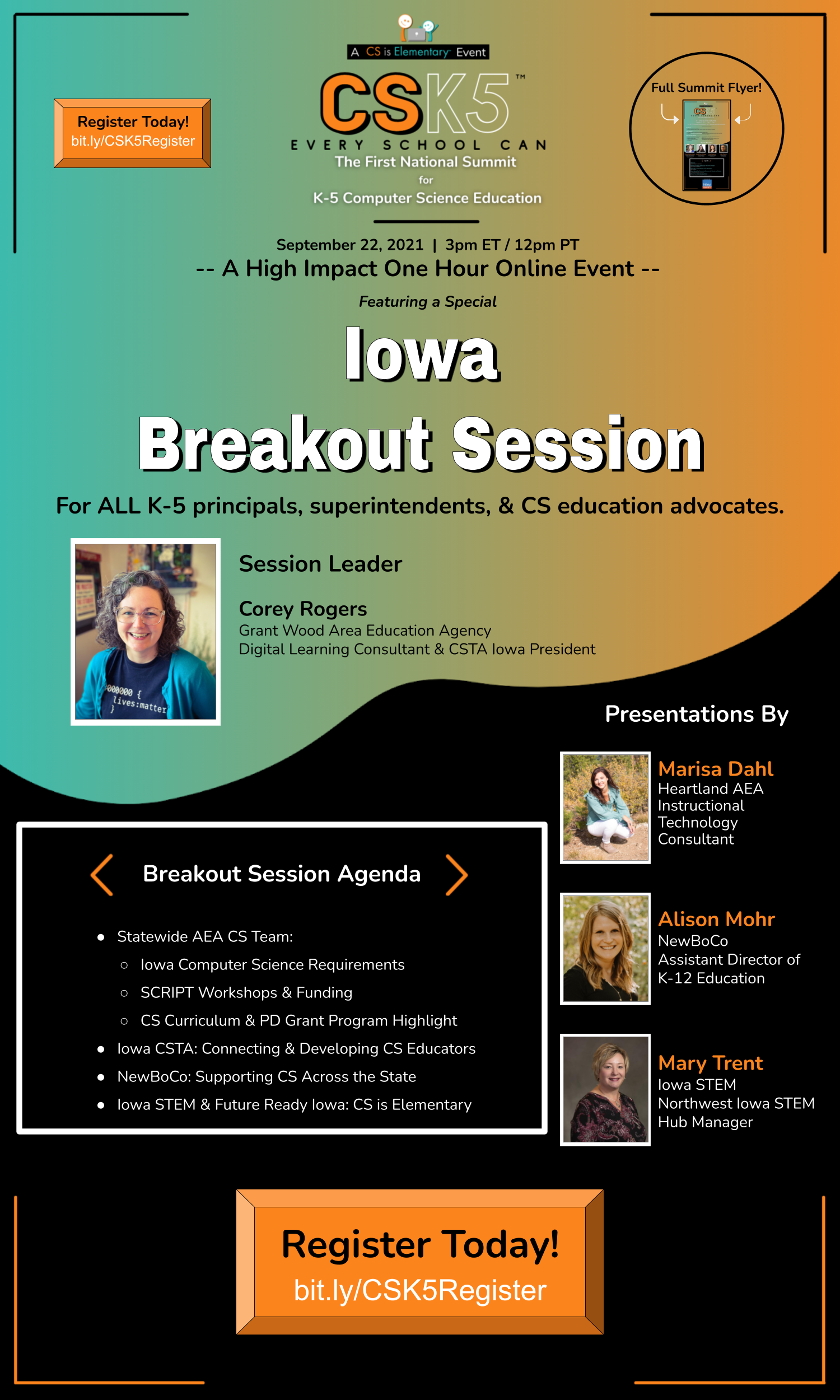 State Breakout Support Page